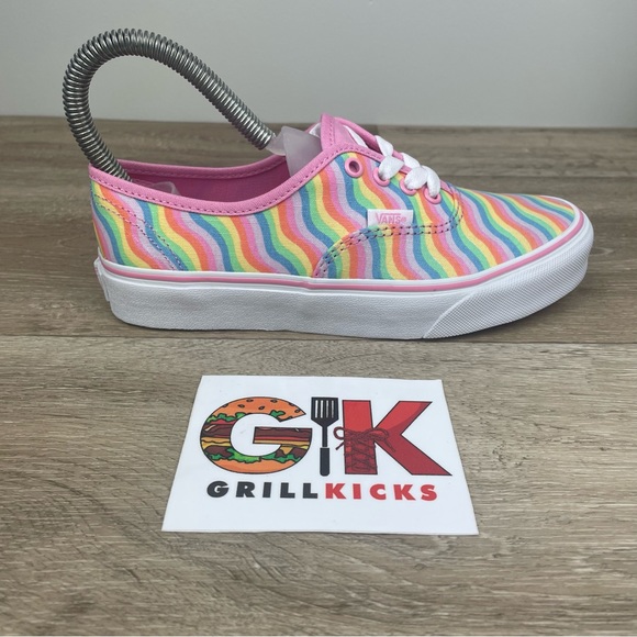 Vans | Shoes | Vans Authentic Wavy Rainbow Youth | Poshmark